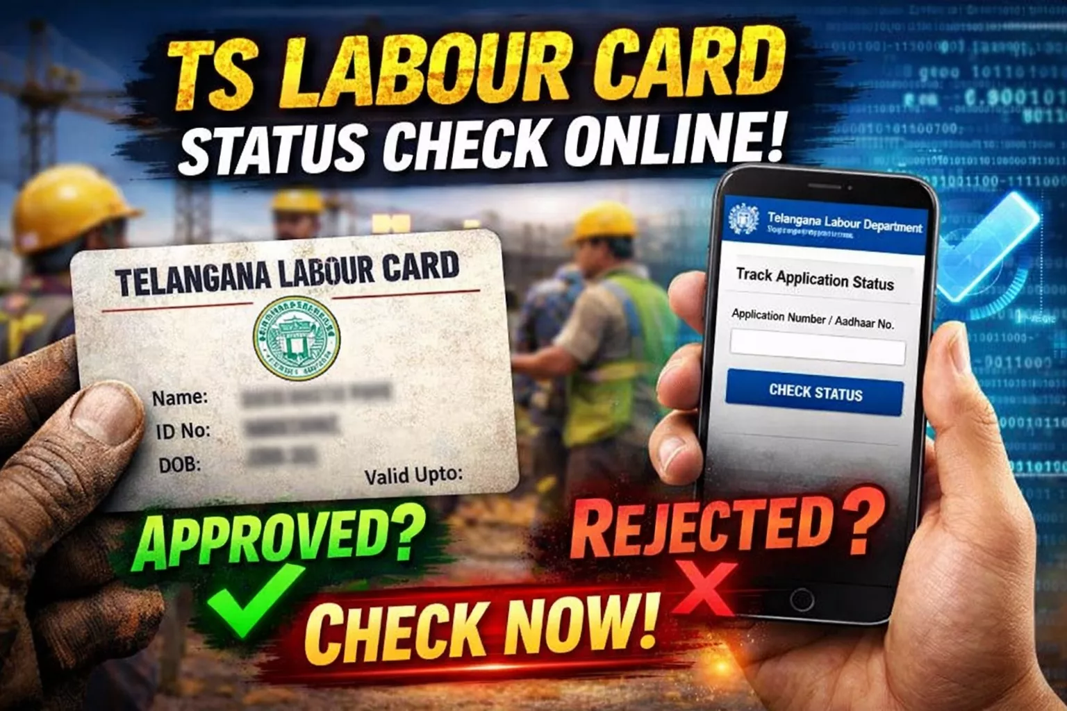 TS Labour Card Status Check Online 2026: Shocking Truth Most Workers ...